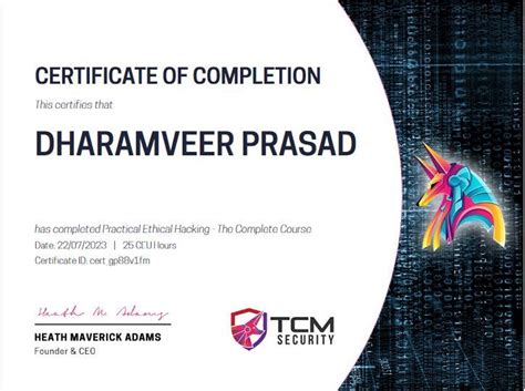 dharamveer prasad on linkedin cybersecurity ethicalhacking