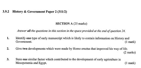 Kcse History Paper 2 2018 With Marking Scheme Answers