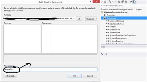 C Adding A Form To A Web Service Stack Overflow
