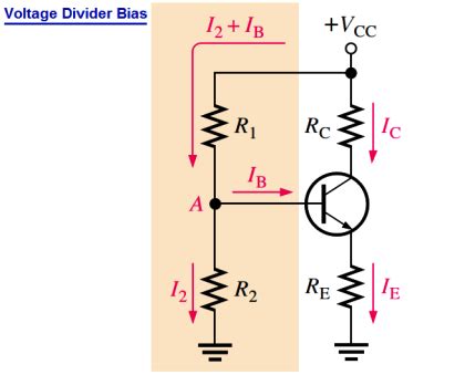 Transistor Voltage Divider Bias Inst Tools