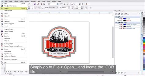 How To Open Or Import CDR Files Corel Discovery Center