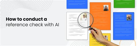 How To Conduct A Reference Check With Ai