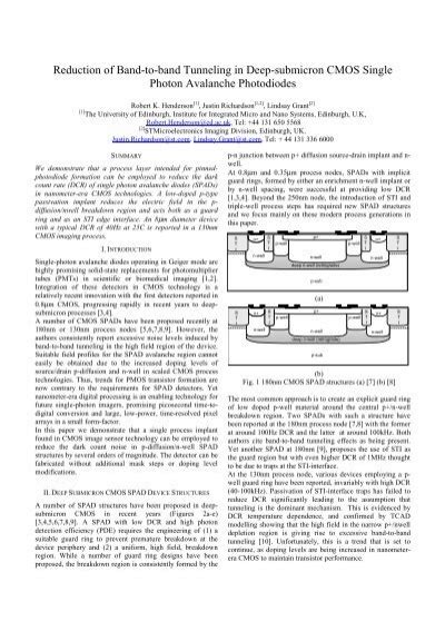 Reduction Of Band To Band Tunneling In Deep Submicron Cmos