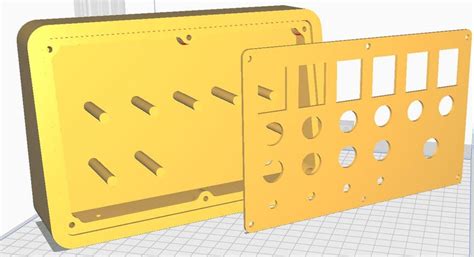 custom 24 function button box digital stl 6 kcd4 switches 10 push