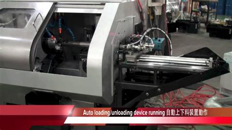 Automatic Loading And Unloading System For Cnc Lathe Tnc 03n Youtube