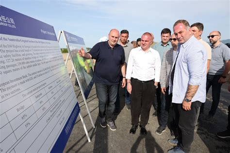 საქართველოს 🟨ინფრასტრუქტურის მინისტრი რევაზ სოხაძე სამინისტროს და ადგილობრივი ხელისუფლების