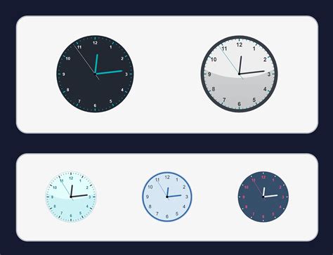 New Plugin Analog Clock Fully Customizable Set Size And Colors For