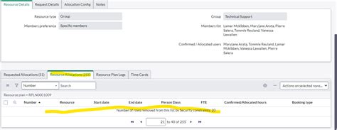 In Resource Plan Resource Allocations Should Be V Servicenow