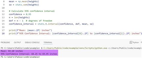 Python Scipy Confidence Interval 9 Methods