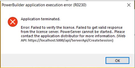 How To Solve Error “failed To Verify The License Failed To Get Valid Response” For A