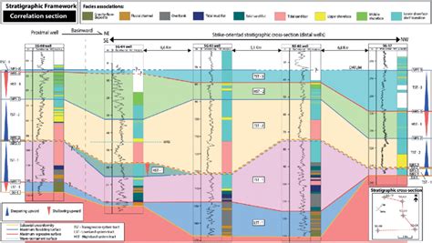 Correlation Section Of The Facies Association Interpreted In Sg 08 Download Scientific Diagram
