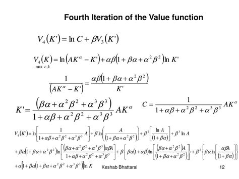 Ppt Dynamic Programming In Economic Models Neoclassical Growth Model Bellman Equation