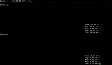 Linux系统如何查看服务器带宽及网络使用情况 Helloworld开发者社区