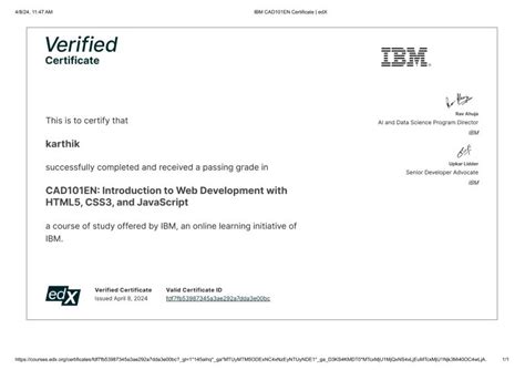 ibmcertificate webdevelopment html5 css3 javascript techskills continuouslearning