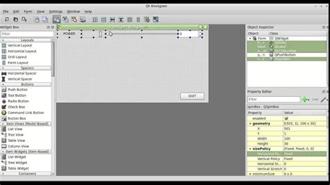 Qt Designer Introduction Youtube