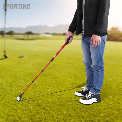 Sporting ปฏิบัติกอล์ฟ Picker Retractable Telescopic Ball Pick Up