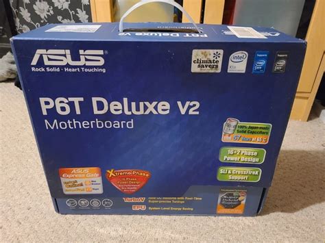 Asus P6t Deluxe V2 Lga 1366 Motherboard Core I7 First Gen X58 Chipset £31 92 Picclick Uk