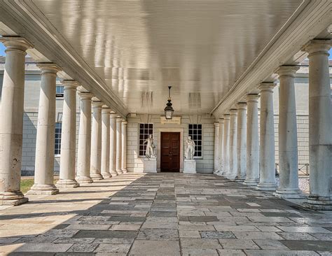 The Colonnade Queens House In Greenwich Photograph By Raymond Hill