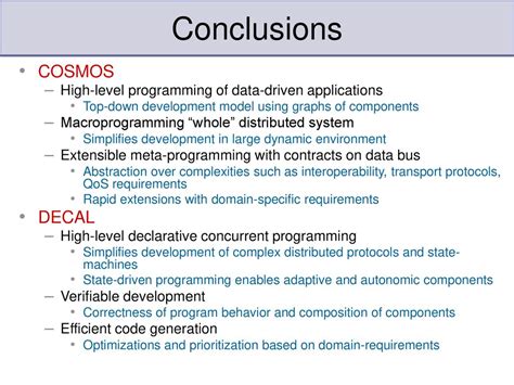 Declarative Programming Of Distributed Sensing Applications Ppt Download
