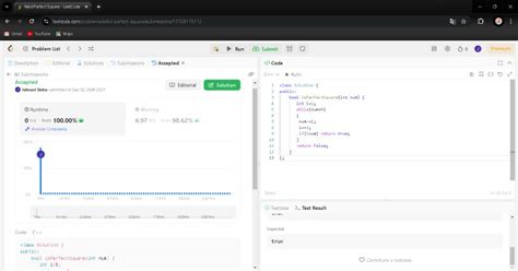 jahnavi sinha on linkedin code 50dayschallenge coding array sqaure perfectsquare dsa…