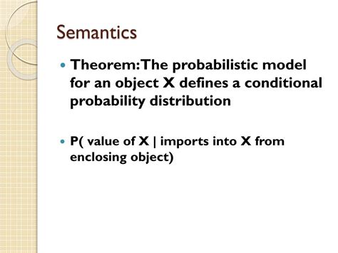 Ppt Object Oriented Bayesian Networks An Overview Powerpoint