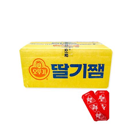 [오뚜기] 일회용 딸기쨈 디스펜팩 12gx480개 티몬