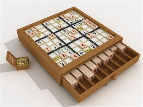 Sudoku 3d Models For Download Turbosquid