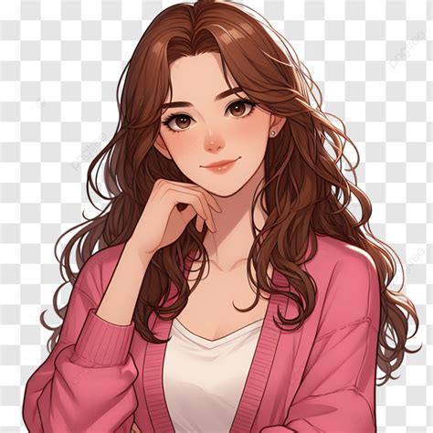 귀여운 핑크 소녀 클립 아트 귀여운 핑크 소녀 여자 클립 아트 Png 일러스트 및 이미지 에 대한 무료 다운로드 Pngtree