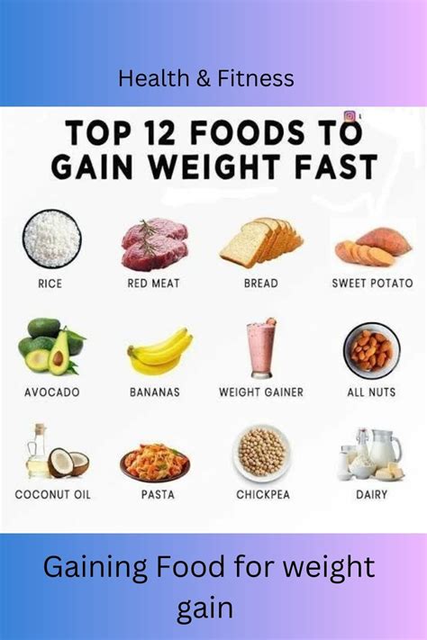 Top Weight Gain Foods Artofit