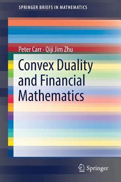 Convex Duality And Financial Mathematics