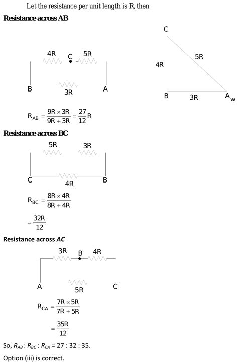 A 12cm Wire Is Given A Shape Of A Right Angled Triangle Abc Hving Sides 3cm 4cm 5cm The