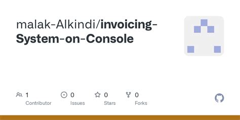 Github Malak Alkindi Invoicing System On Console