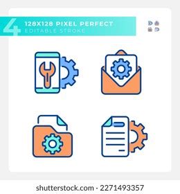 System Changes Pixel Perfect Rgb Color Stock Vector Royalty Free 2271493339 Shutterstock