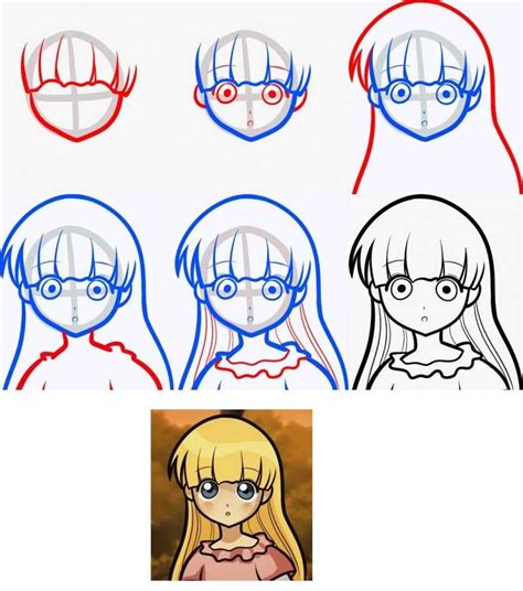 Как нарисовать аниме ТОП 120 фото лучших идей рисунков Пошаговые