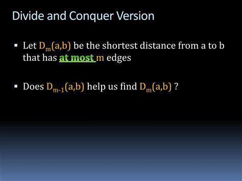 Ppt All Pairs Shortest Path Powerpoint Presentation Free Download