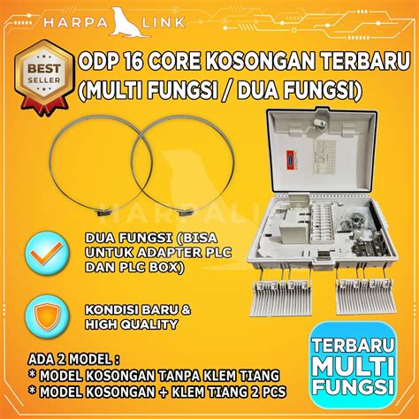 Jual Odp 16 Core Model Plc Box Dan Plc Passive Splitter Kosongan Multi Fungsi Odp16c Fo Odp