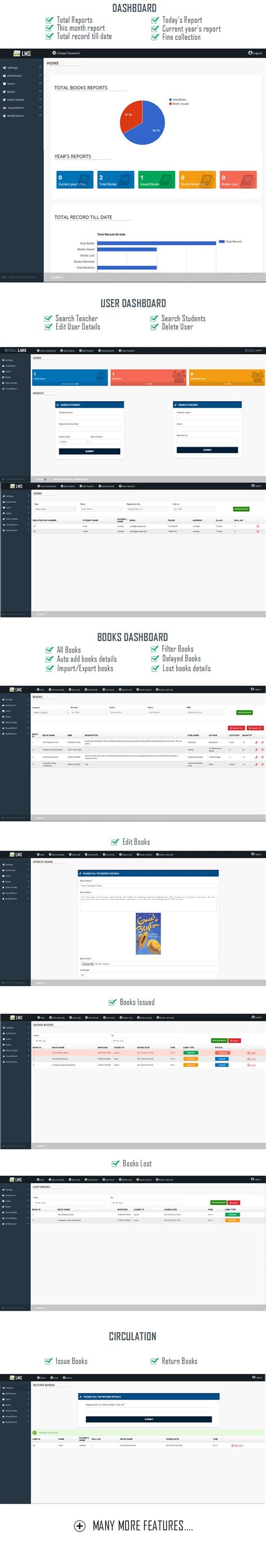 Easy Lms Library Management System Codemarket