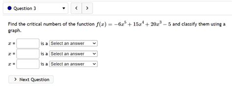Solved Find The Critical Numbers Of The Function Chegg