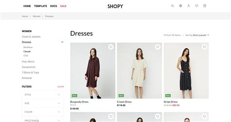 Большой Html шаблон интернет магазина на Twitter Bootstrap