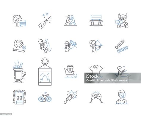 평온 라인 아이콘 모음입니다 평온 평화 평온 휴식 조화 선 고요함 벡터 및 선형 그림 조용함 만족 회춘 개요 표지판 세트 감사에 대한 스톡 벡터 아트 및 기타 이미지