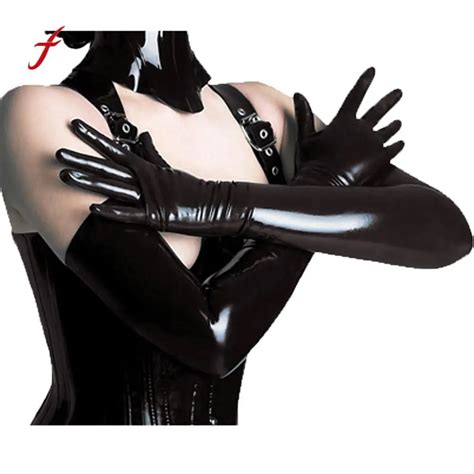 2017 Luxurious Sexy Gloves Women Girl Leather Winter Super Warm Gloves Cashmere Solid Hip Hop