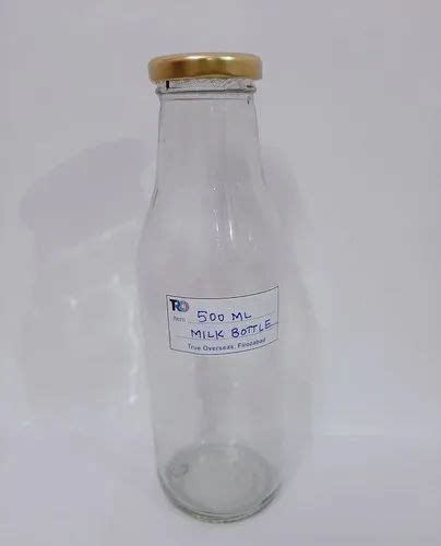 Lug Cap 500ml Glass Milk Bottle At Rs 10piece In Firozabad Id 22072132891
