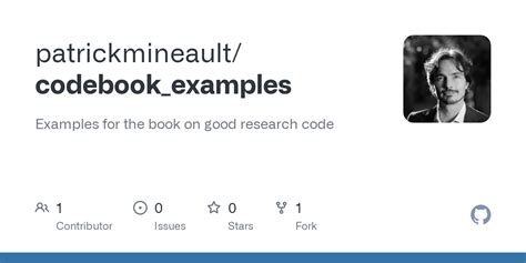 Github Patrickmineault Codebook Examples Examples For The Book On