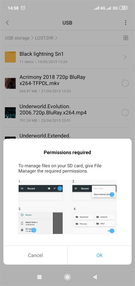 How Do I Solve This File Manager Problem Unofficial Xiaomi European