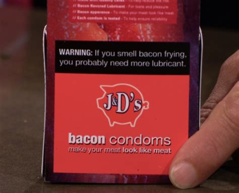 All Things Bacon Bacon Condom Packages