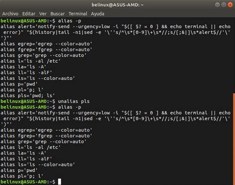 Ubuntu Linux Comando ALIAS En Linux