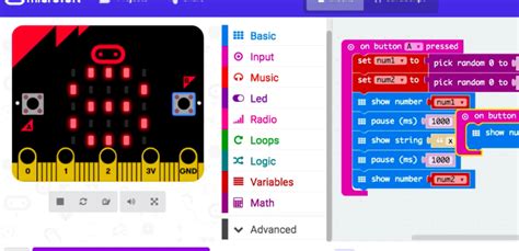 Coding To Learn Multiplication Tables Micro Bit