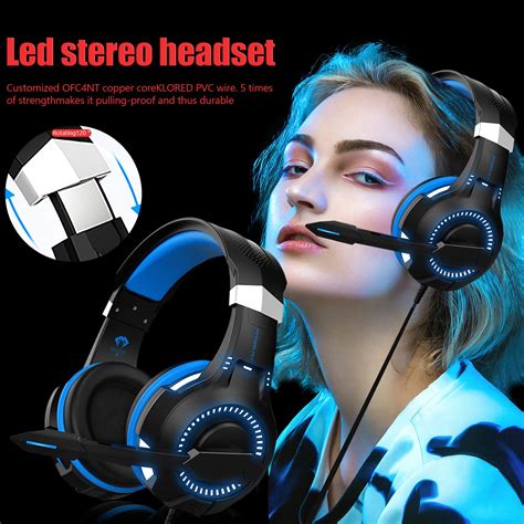 Jrocdr G2000max Gaming Headset 71 Surround Mic Led For Psxbox One
