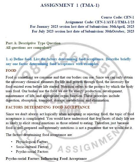 ignou cfn 01 solved assignment 2023 english medium