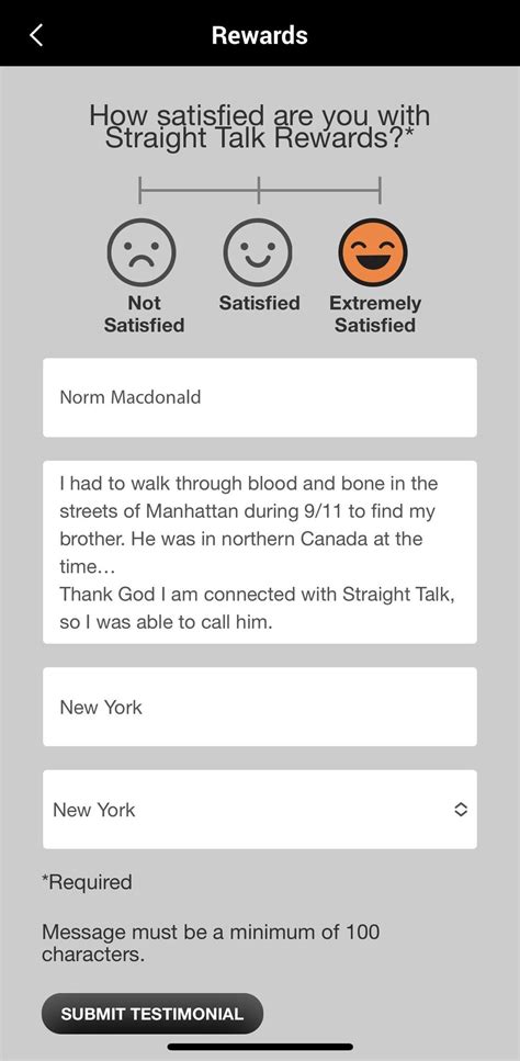 Every Month My Straight Talk App Lets Me Submit A Testimonial I Hope Mine Wins For The Month